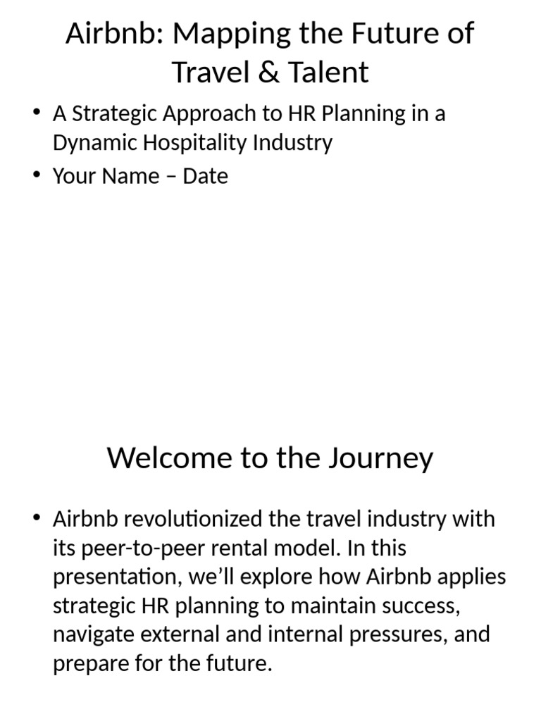 Airbnb HR Strategy Deck | PDF | Organizational Behavior | Social Psychology