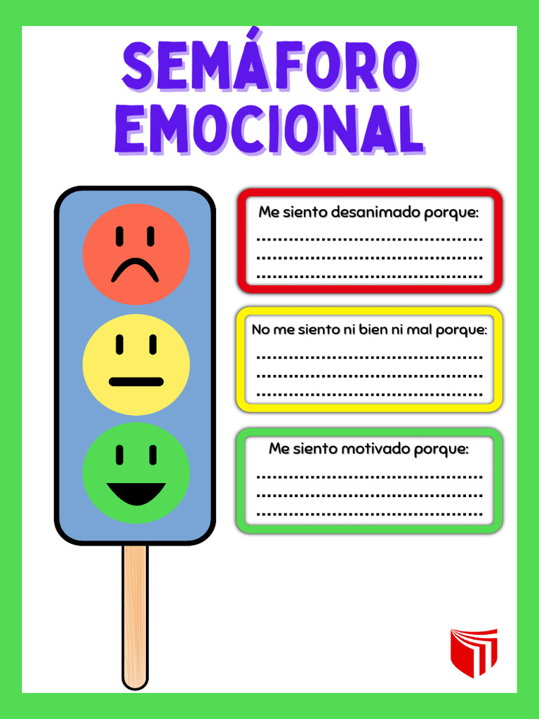 Semáforo Emocional para Niños | PDF