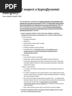 Type 2 Diabetes Diagnosis Guidelines | PDF | Diabetes | Hyperglycemia