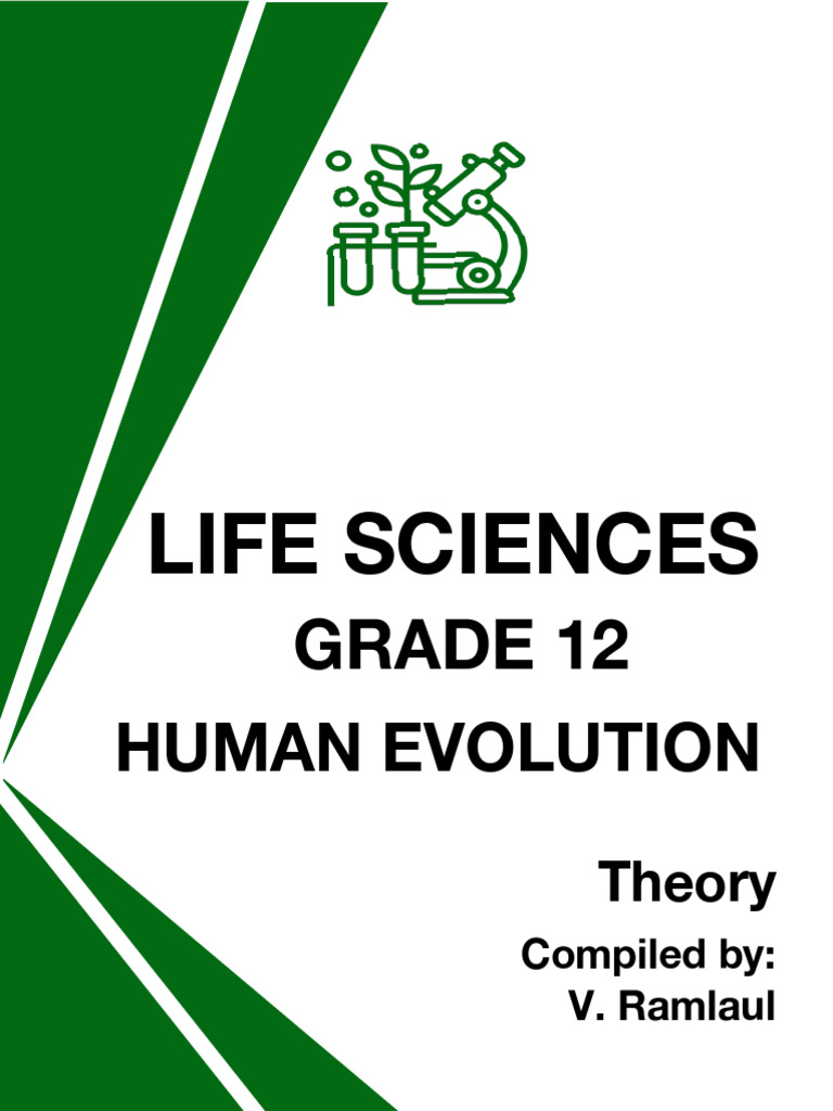 Life Sciences GR 12 Human Evolution Theory | PDF | Homo | Human Evolution