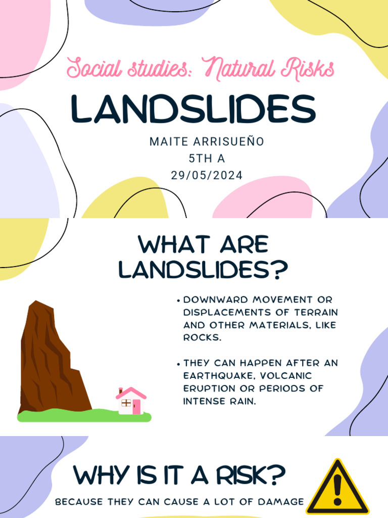 Landslides | PDF