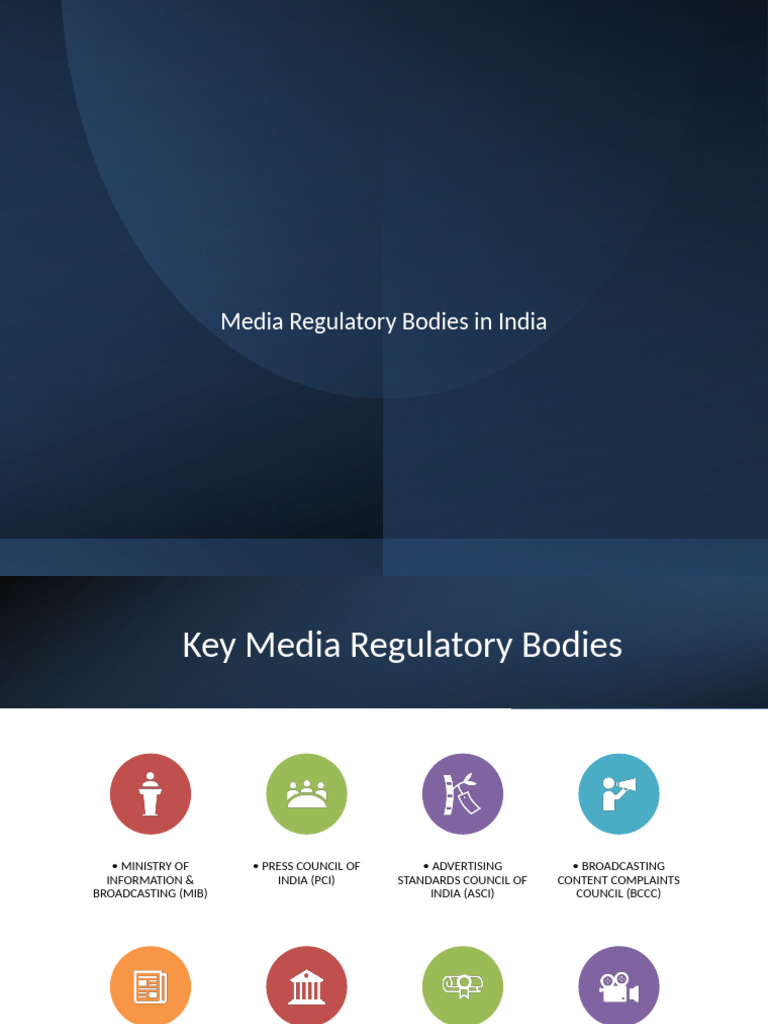 Media Regulatory Bodies India-1 | PDF | Public Sphere | Mass Media