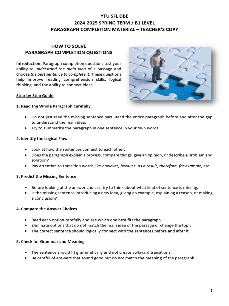 2024-25 Spring B1 Paragraph Completion SC | PDF | Science | Ancient Egypt