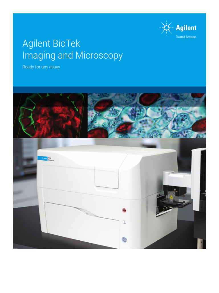 Agilent BioTek Imaging Solutions Overview | PDF | Microscope | Microscopy
