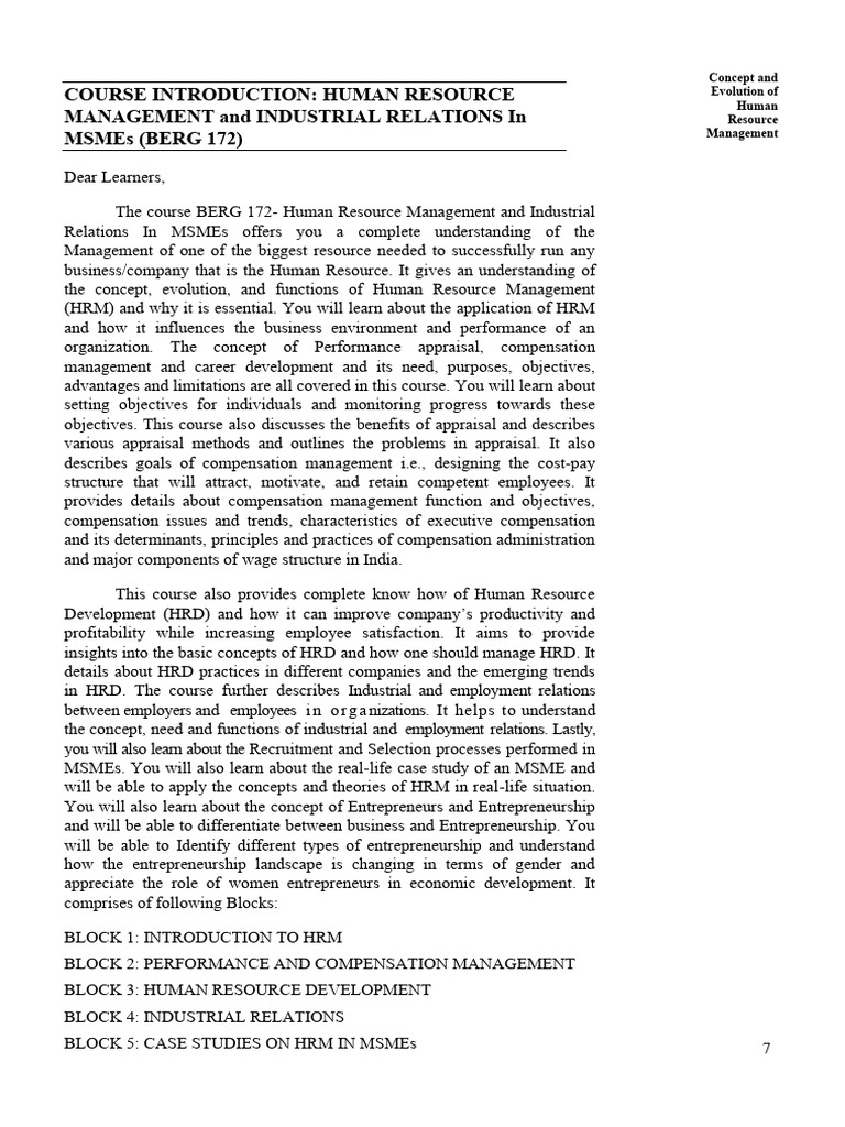 Berg 172 | PDF | Human Resource Management | Performance Appraisal