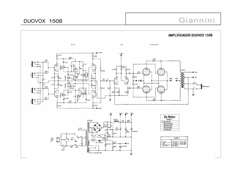 Giannini Duovox 150B | PDF