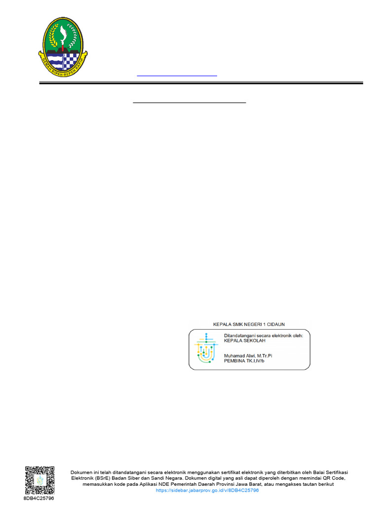 Surat Keterangan Aktif Belajar PKH | PDF