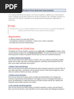 IB Language A Oral Assessment Guide | PDF | Language Arts & Discipline