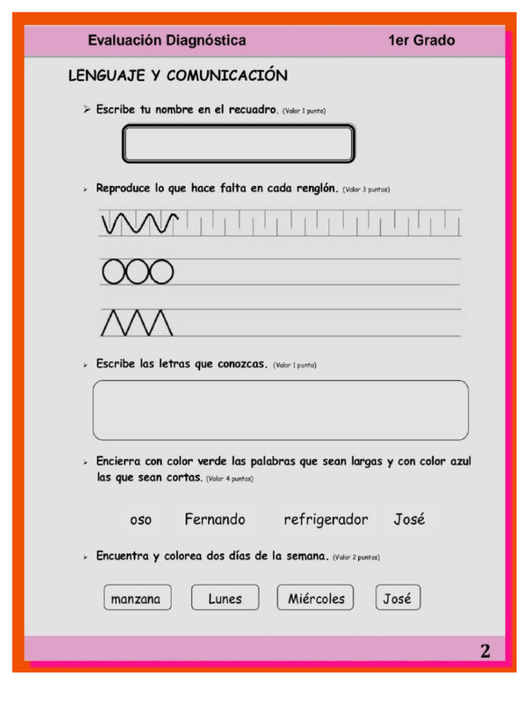 Evalu Diagnostica | PDF