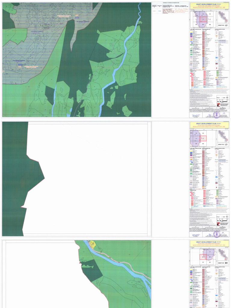 AA Sanctioned Modification of 71 Villages Development Plan | PDF