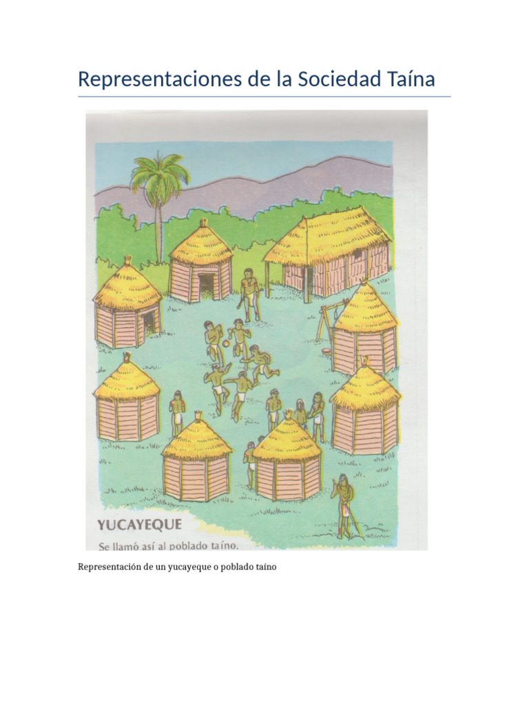 Representaciones Tainas | PDF