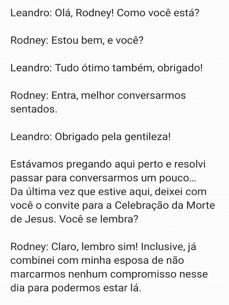 Parte Leandro e Rodney | PDF