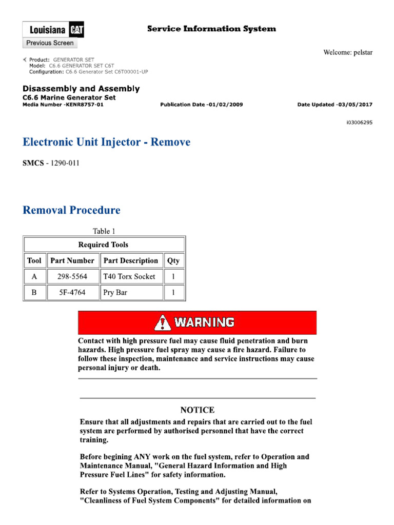 2C6.6 Generator Set C6T00001-UP (SEBP4820 - 21) - Documentation ...