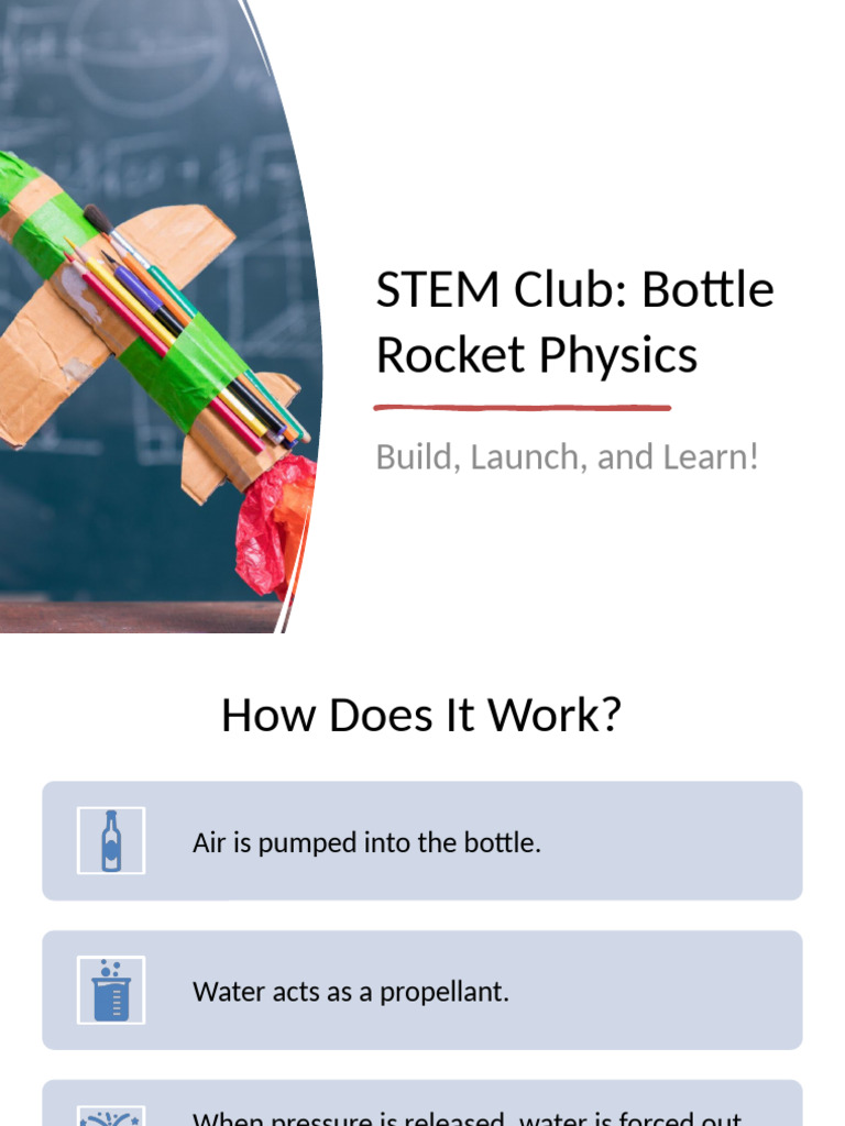Bottle Rockets Presentation | PDF | Force | Rocket