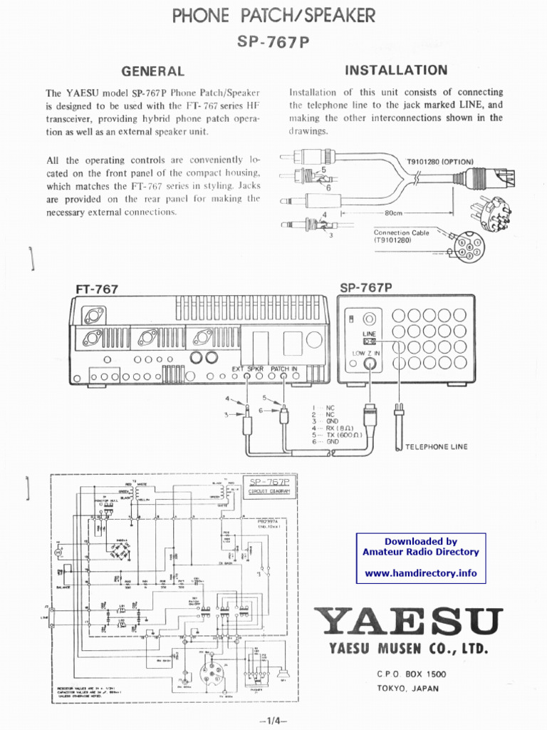 984 SP-767P User Manual | PDF