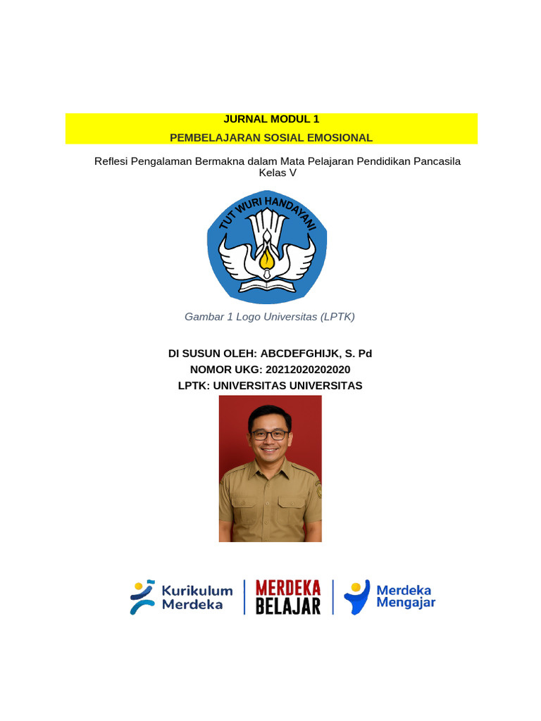 Contoh Jurnal Modul 1 Pse | PDF