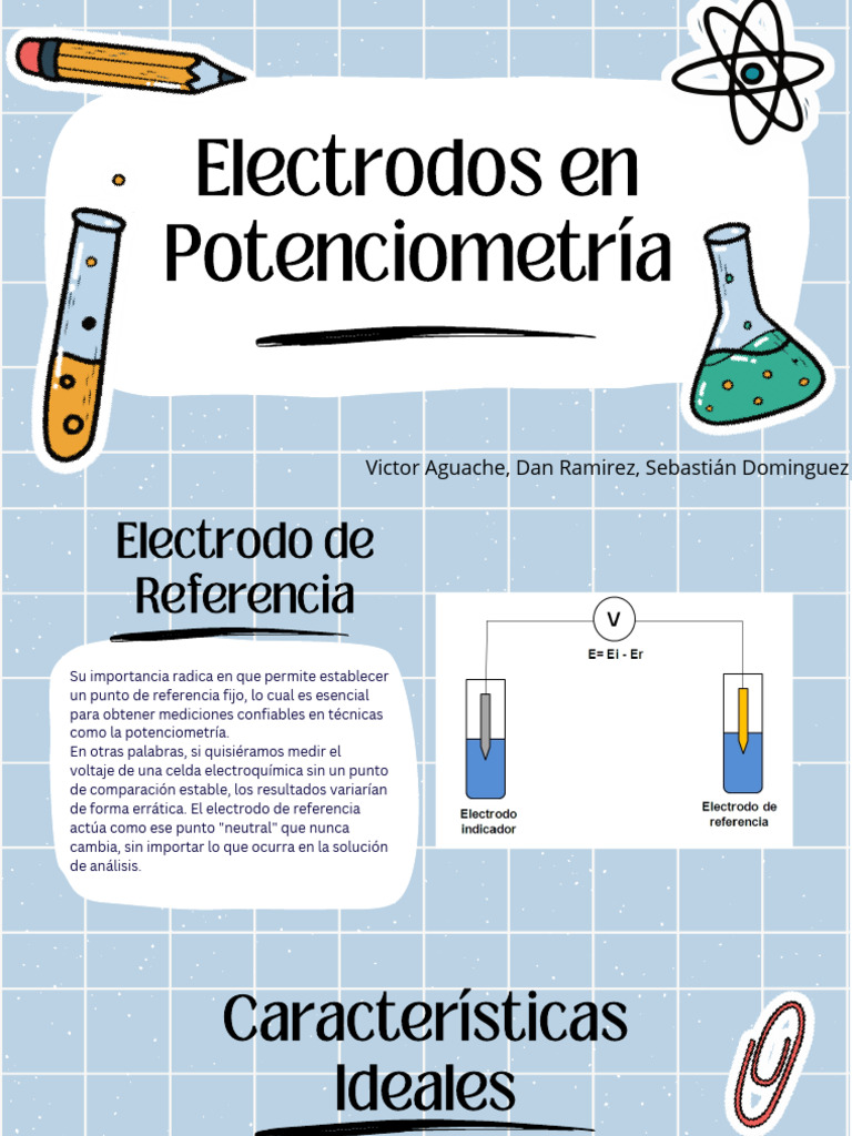 Electrodos en Potenciometría | PDF
