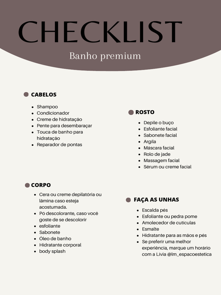 Checklist Semana Organizada Delicado Rosa e Roxo | PDF