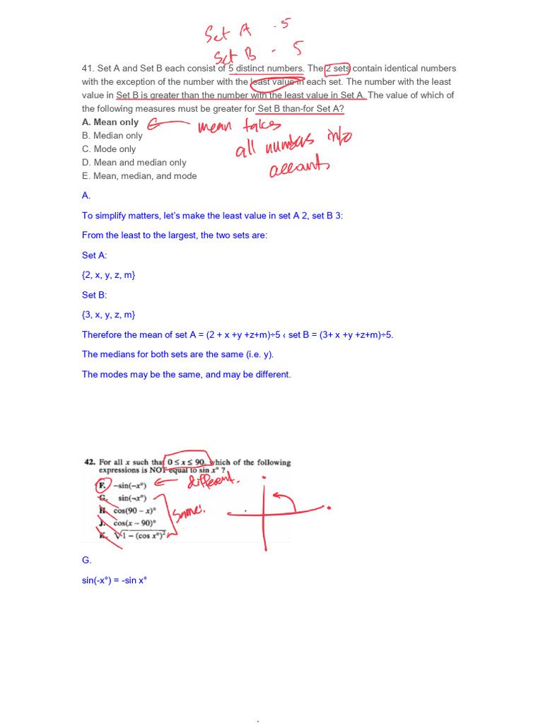 74c Math Explanations | PDF | Triangle | Elementary Geometry