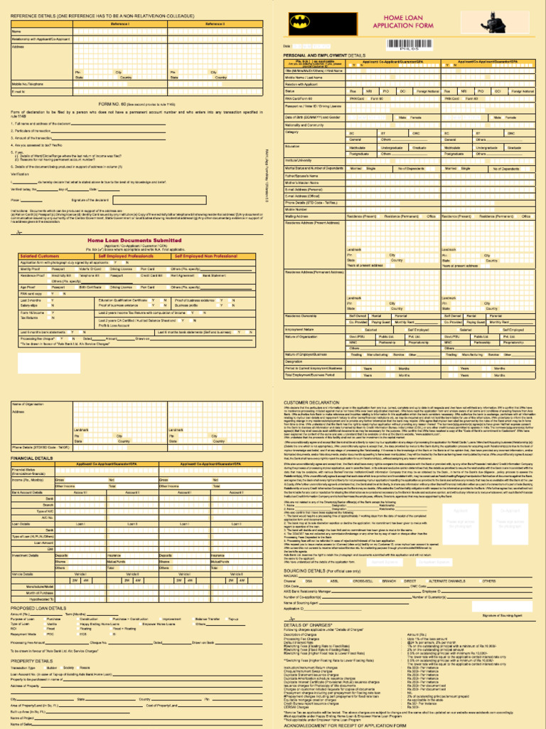 home_loan_application_form | PDF