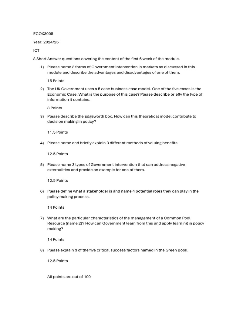 Questions For ICT | PDF