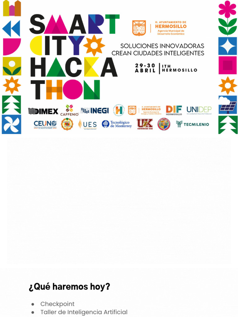 Smartcity Hackathon - Día 2 | PDF | Agua | Creatividad