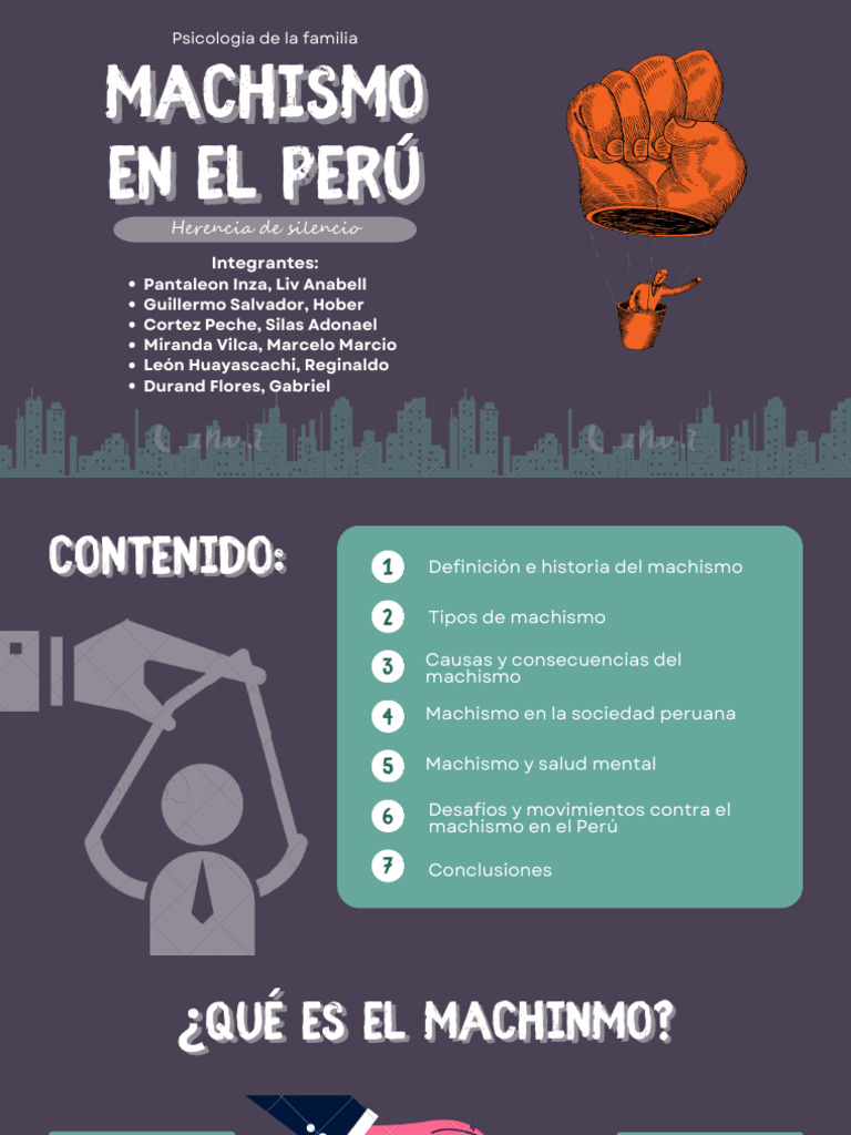 Machismo en Perú: Causas y Consecuencias | PDF | Mujer | Machismo