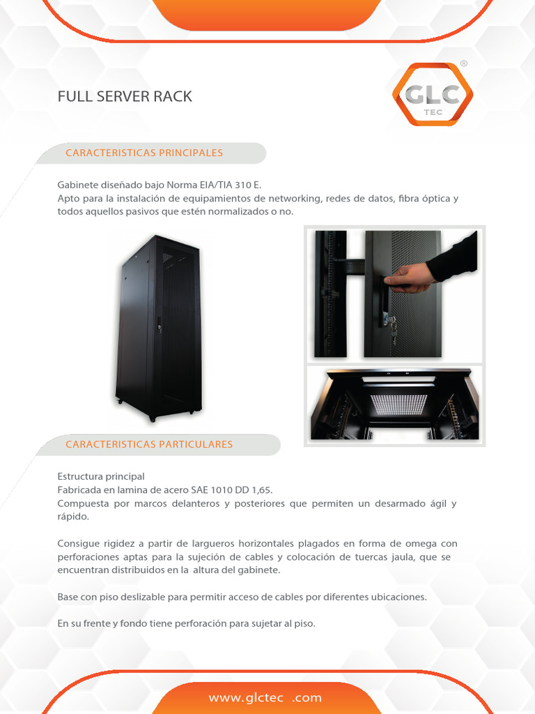 GLC Rackp 40u 1000server | PDF