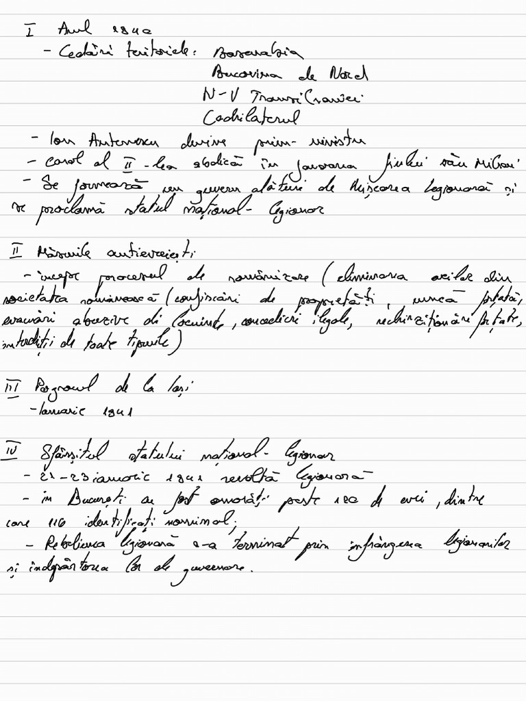 Statul National Legionar Si Masurile Antievreiesti - 250317 - 133559 | PDF