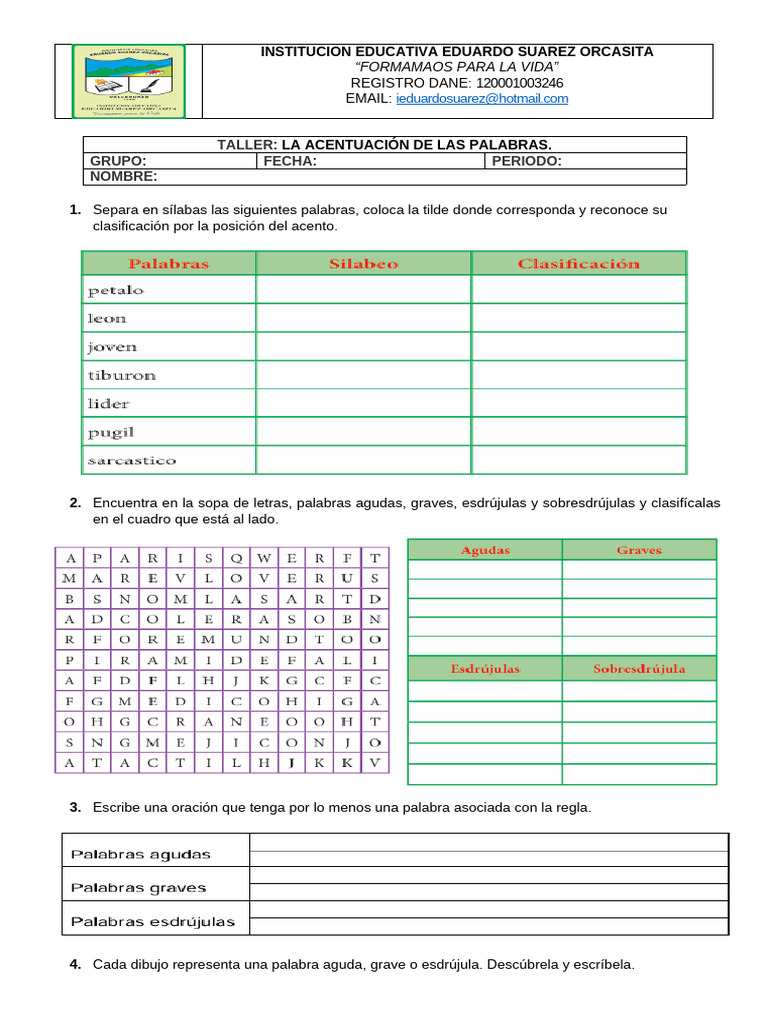 Taller Del Acento | PDF