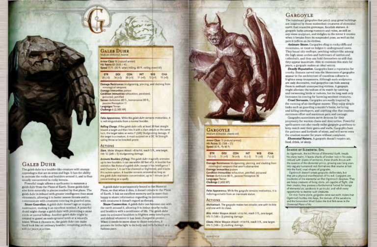 D&D 5e Monster Manual 4 | PDF
