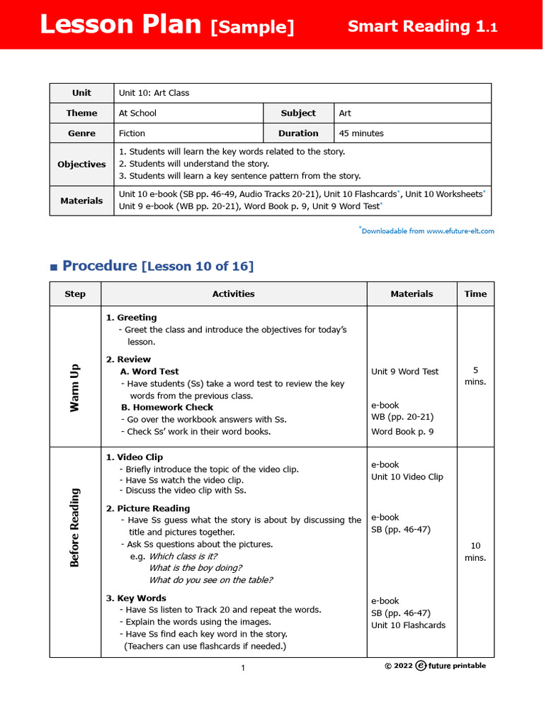 Art Class Lesson Plan for Students | PDF | Lesson Plan | Cognitive Science