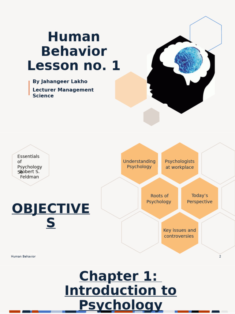 Introduction to Human Behavior Psychology | PDF | Psychology ...