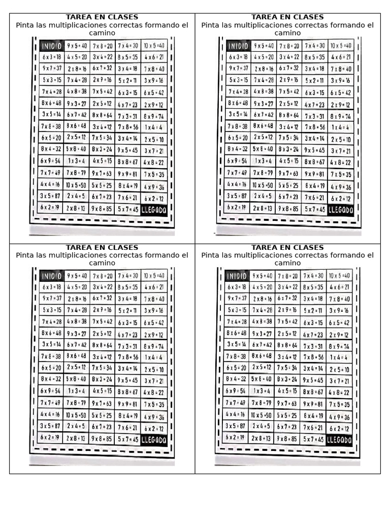 Tarea en Clases | PDF