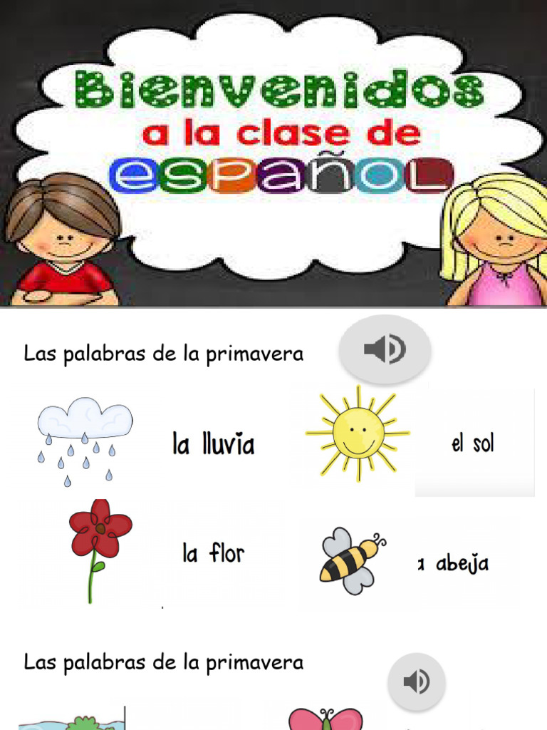 Español - La Primavera | PDF
