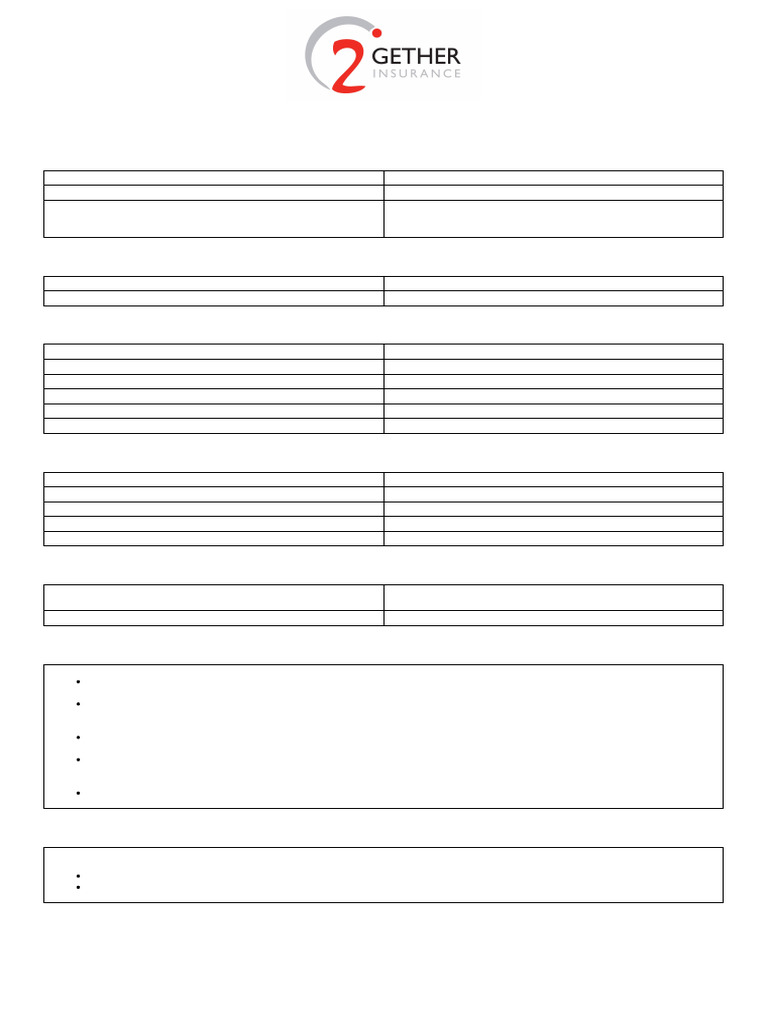 2gether Motor Breakdown Policy Details | PDF | Insurance