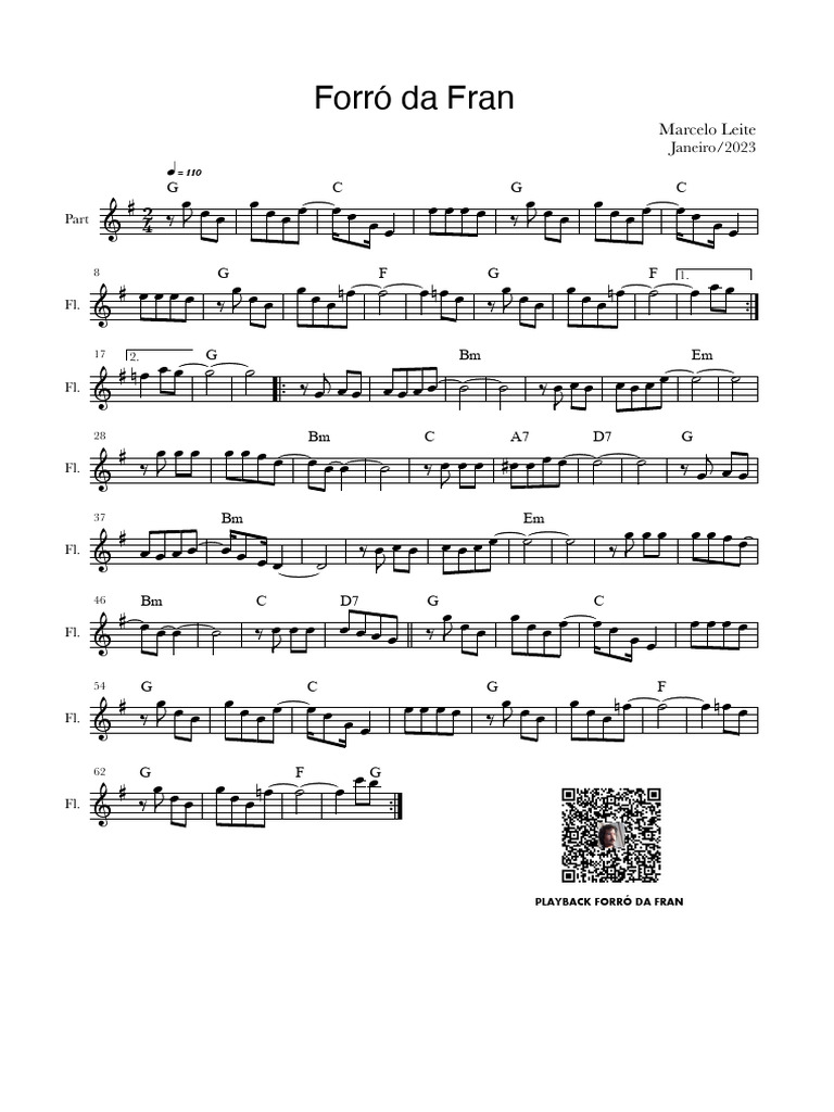 FORRÓ DA FRAN Com Playback | PDF