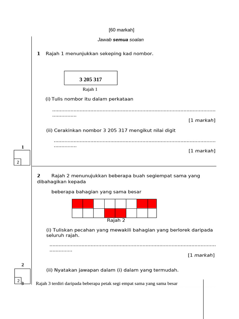 Soalan Exam Upsa 2025 | PDF