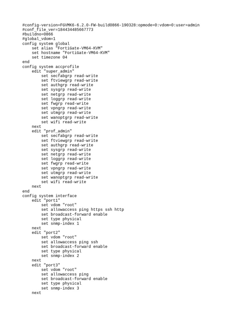 FortiGate VM64 KVM Configuration Guide | PDF | Public Key Cryptography ...