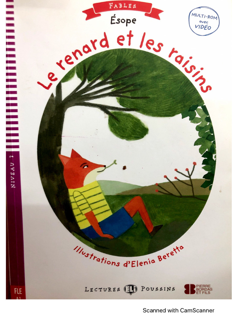 Le Renard Et Les Raisins | PDF