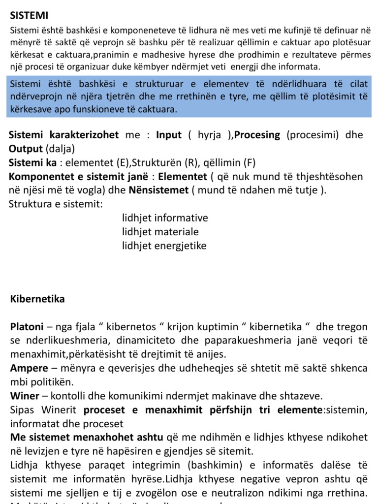 Informatika e Biznesit | PDF