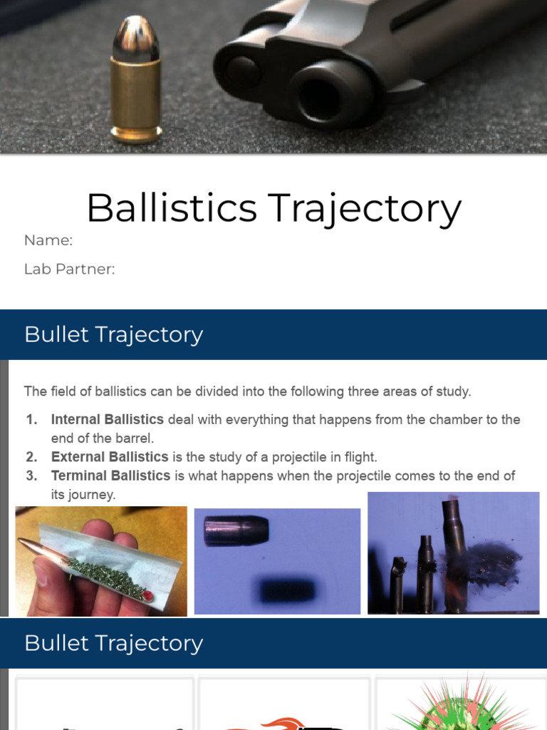 Understanding Bullet Trajectories | PDF | Ballistics | Ammunition