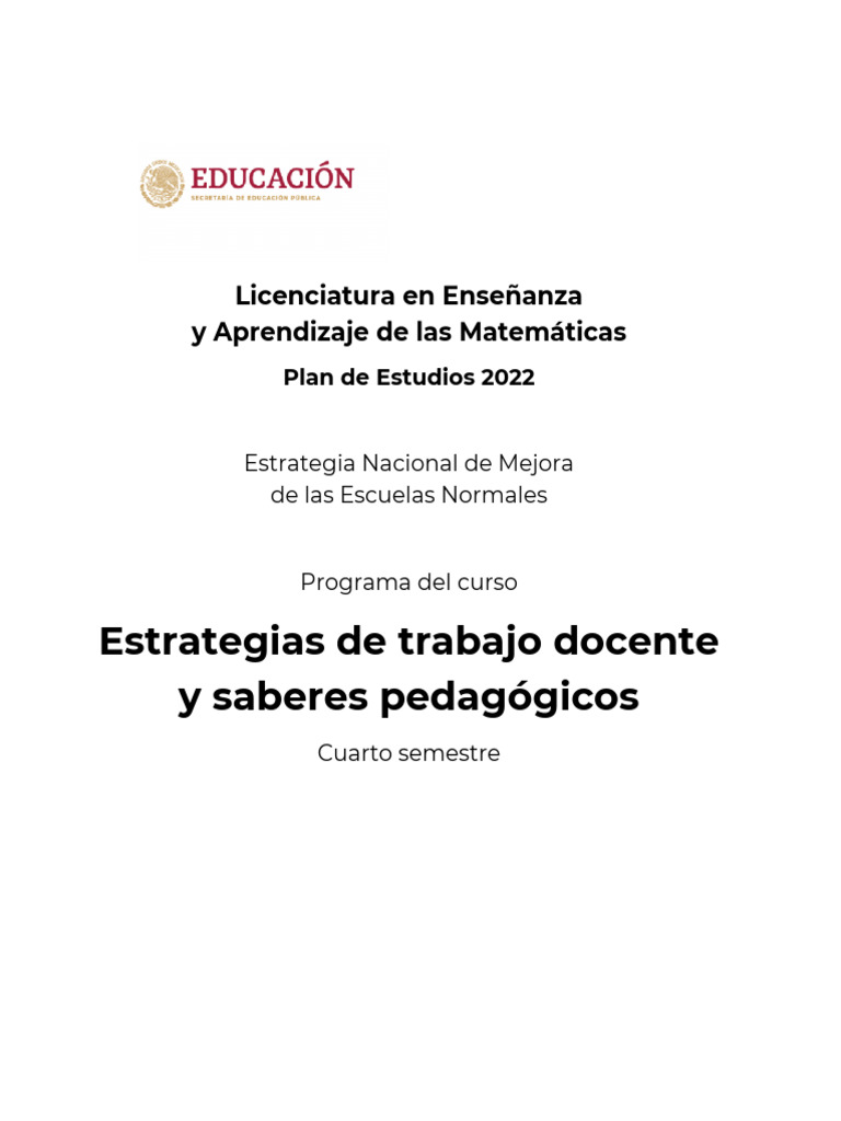 4lwWPu6QNW 4943 | PDF | Plan de estudios | Enseñando