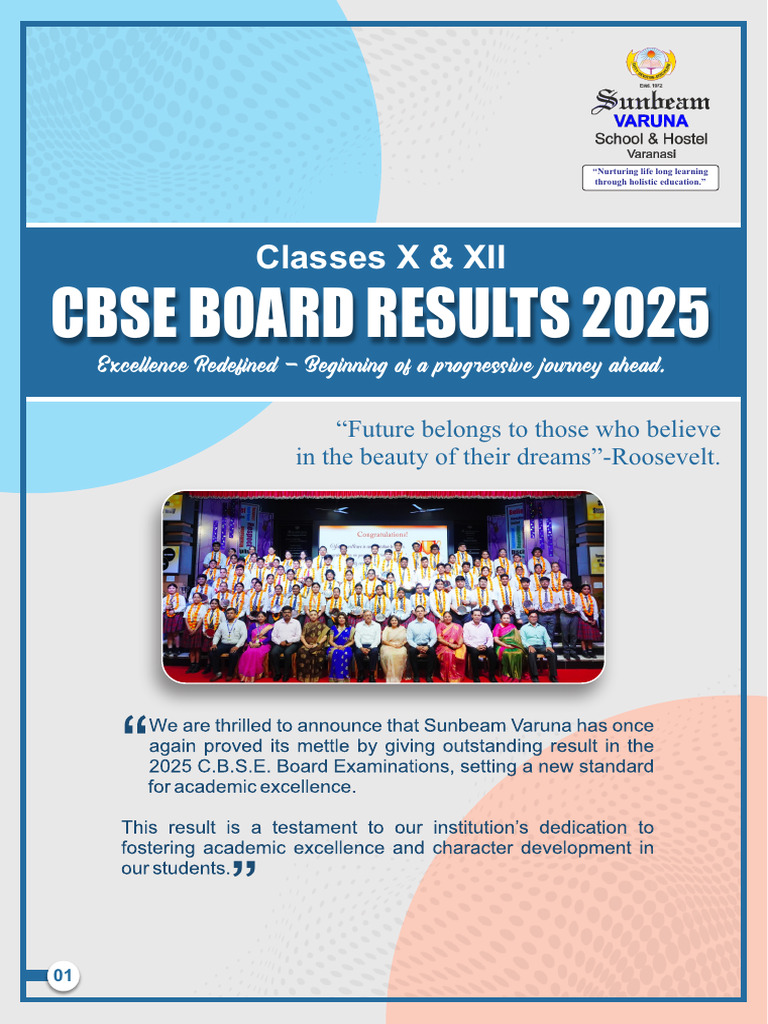 CBSE Board Newsletter Sunbeam Varuna | PDF