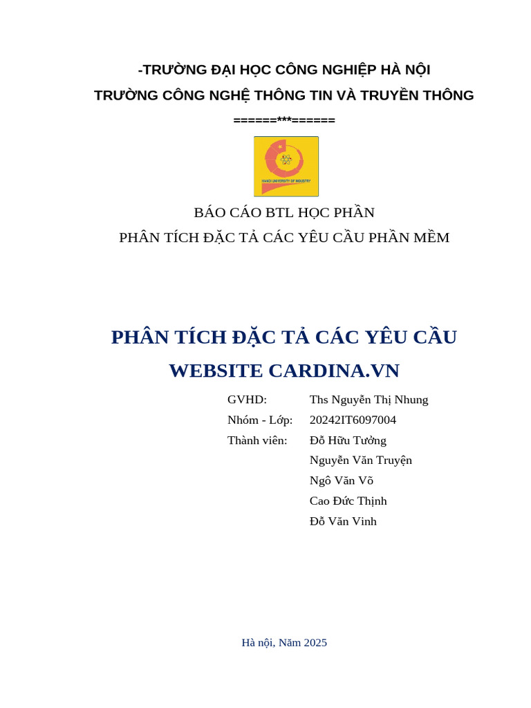 BTL Nhom7 | PDF