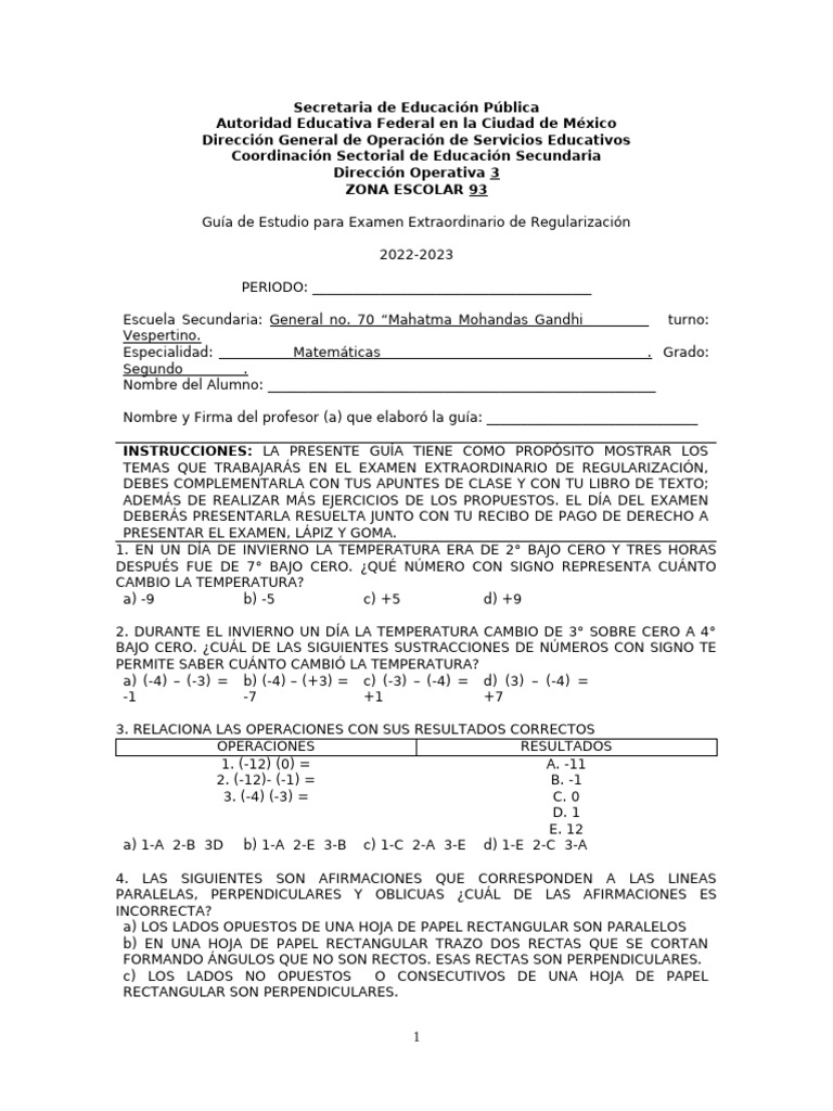 Área de figuras y ecuaciones algebraicas | PDF | Rectángulo | Perpendicular