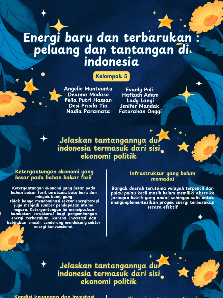 Kel Bio A 3 Energi Baru Dan Terbarukan Peluang Dan Tantangan Di Indonesia - pdf-1 | PDF