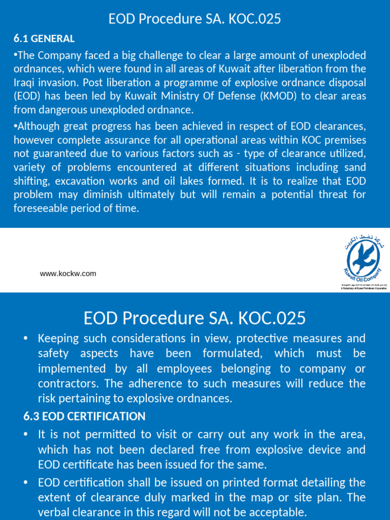 EOD Alert | PDF | Bomb Disposal