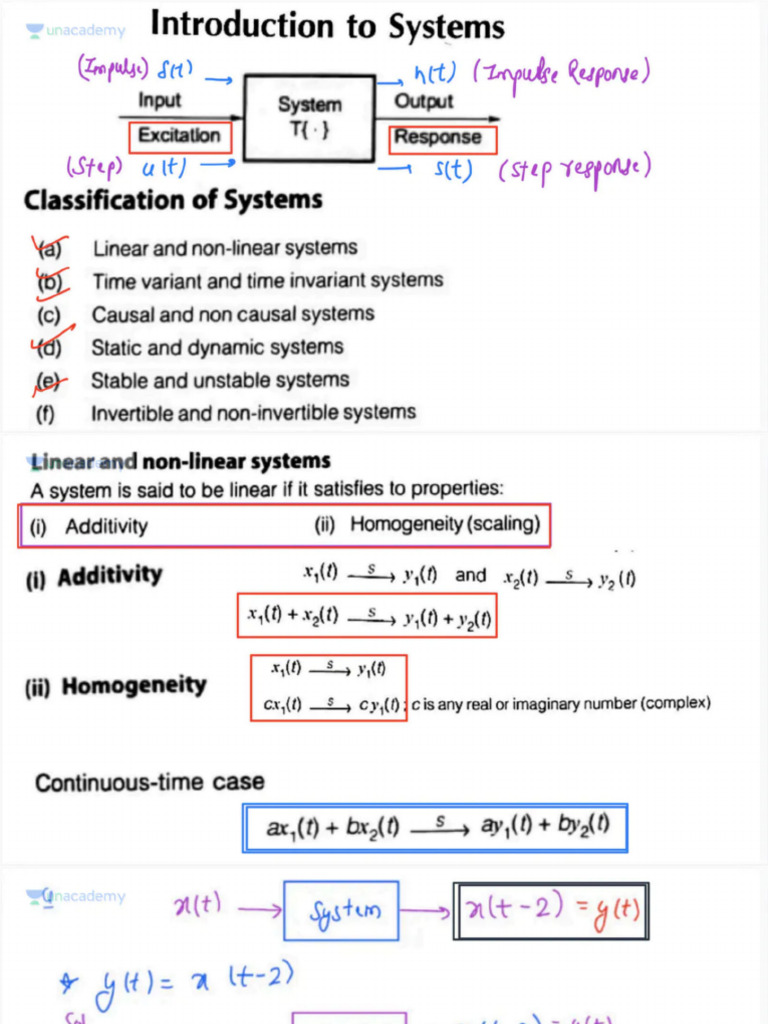 Linear Time Invariant Causal All Types of System Complete PDF | PDF