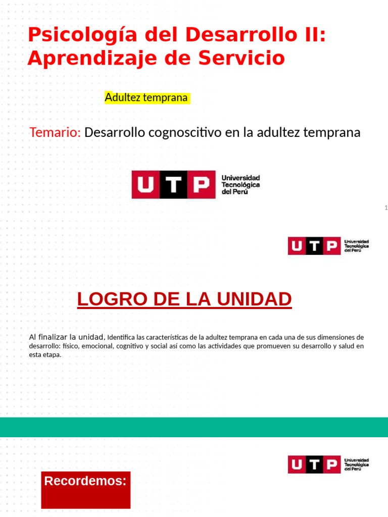 S07 S1 Definici Itadvs | PDF | Adultos | Pensamiento